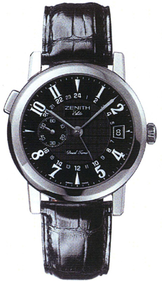 01.0451.682/22.c492 Zenith Port Royal Elite Dual Time Mens Watch