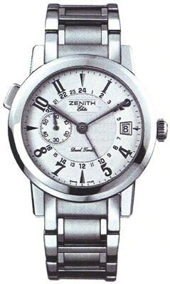 02.0451.682/02.m451 Zenith Port Royal Elite Dual Time Mens Watch