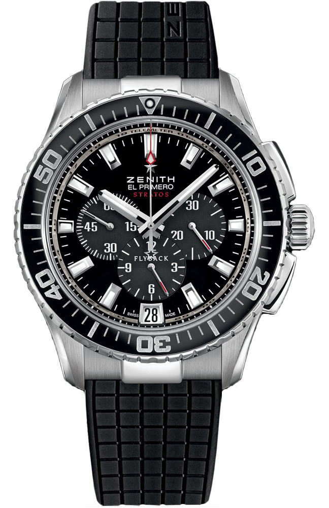 03.2060.405/21.r515 Zenith El Primero Stratos Flyback Mens Watch