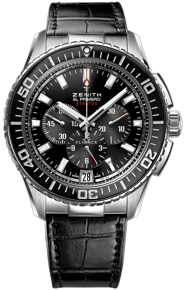 03.2060.405/21.c714 Zenith El Primero Stratos Flyback Mens Watch