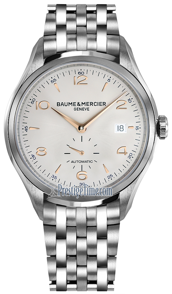 10141 Baume & Mercier Clifton Small Seconds Automatic 41mm Mens Watch