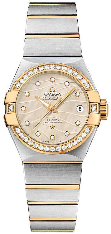 123.25.27.20.57.002 Omega Constellation Co-Axial Automatic 27mm Ladies ...
