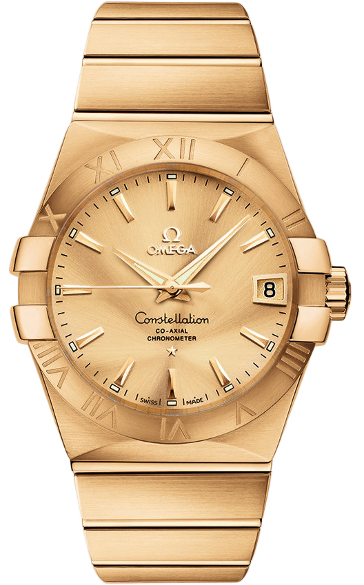 123.50.38.21.08.001 Omega Constellation Chronometer Mens Watch