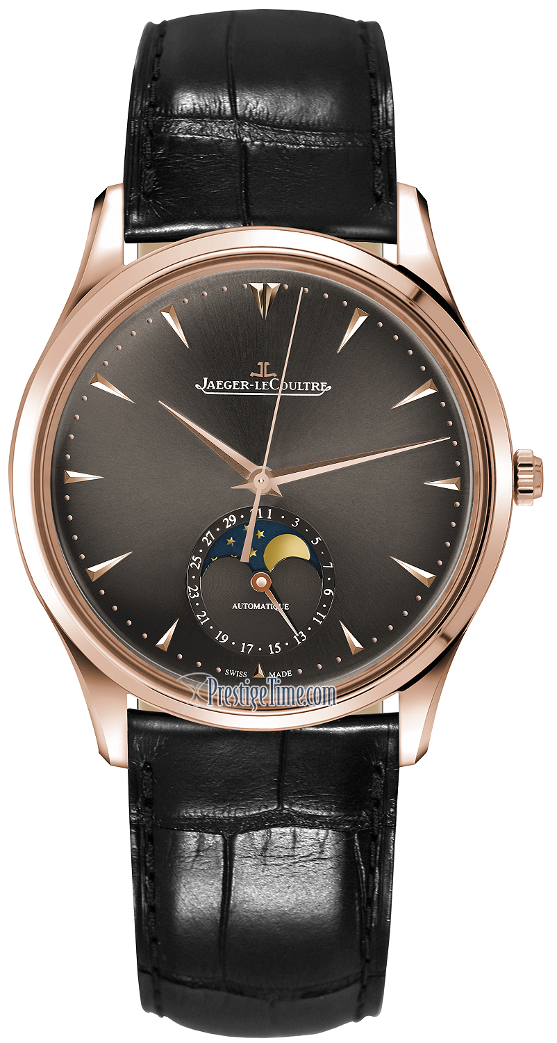 136255j Jaeger LeCoultre Master Ultra Thin Moon 39 Mens Watch