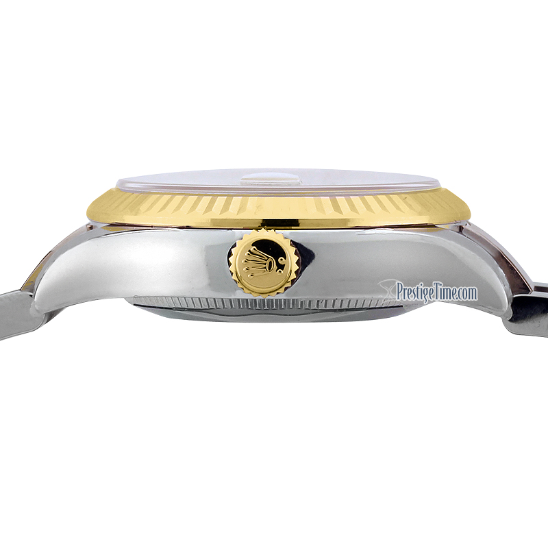 178273 Champagne Diamond Oyster Rolex Datejust 31mm Stainless Steel and ...