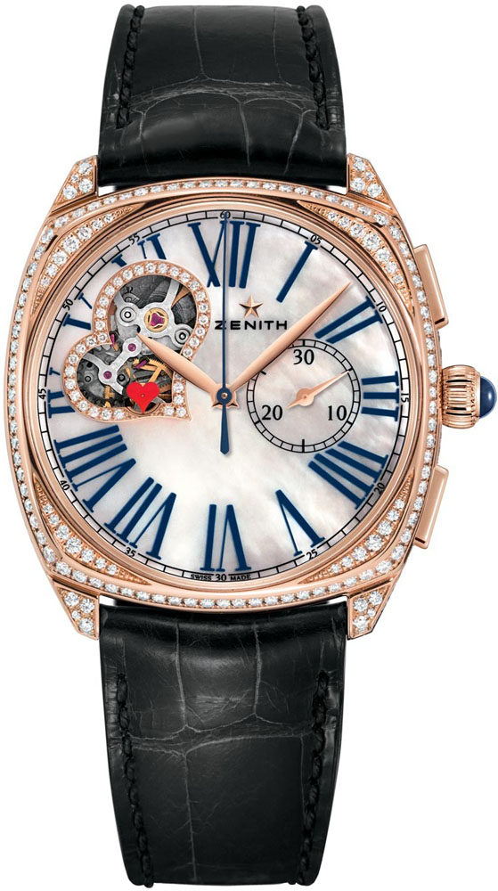 22.1927.4062/80.c714 Zenith Heritage Star Open Ladies Watch