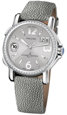 223-28B/60-01 Ulysse Nardin GMT Big Date 37mm Ladies Watch