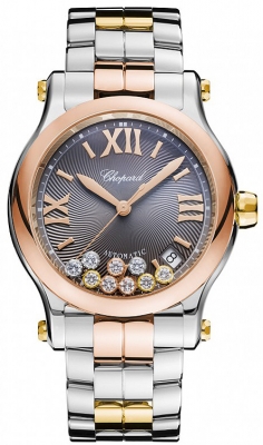 278559-9001 Chopard Happy Sport Medium Automatic 36mm Ladies Watch