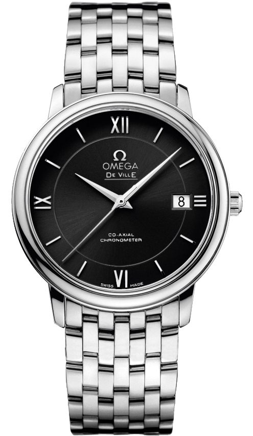 424.10.37.20.01.001 Omega De Ville Prestige Co-Axial 36.8 Midsize Watch