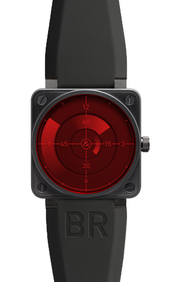 BR01-92 Red Radar Bell & Ross BR01-92 Automatic 46mm Mens Watch