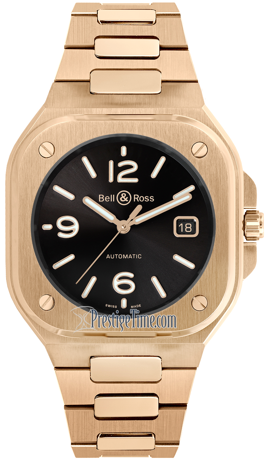 BR05A-BL-PG/SPG Bell & Ross BR 05 Automatic 40mm Mens Watch
