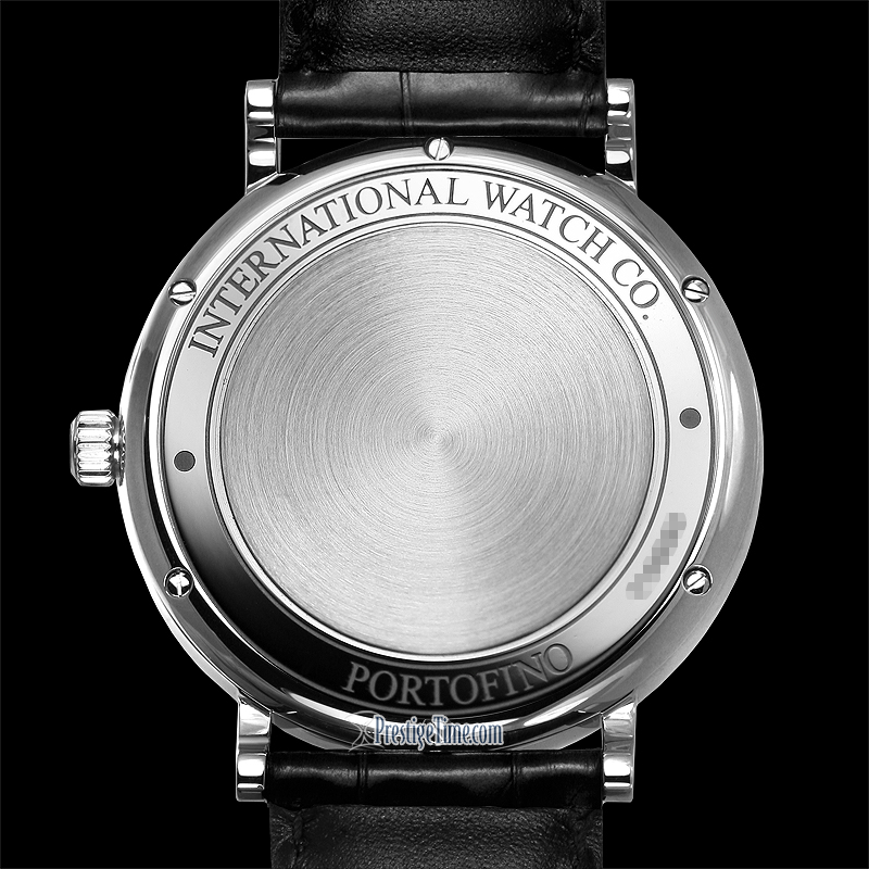 IWC Portofino IW356501 no transparent caseback? | WatchUSeek Watch Forums