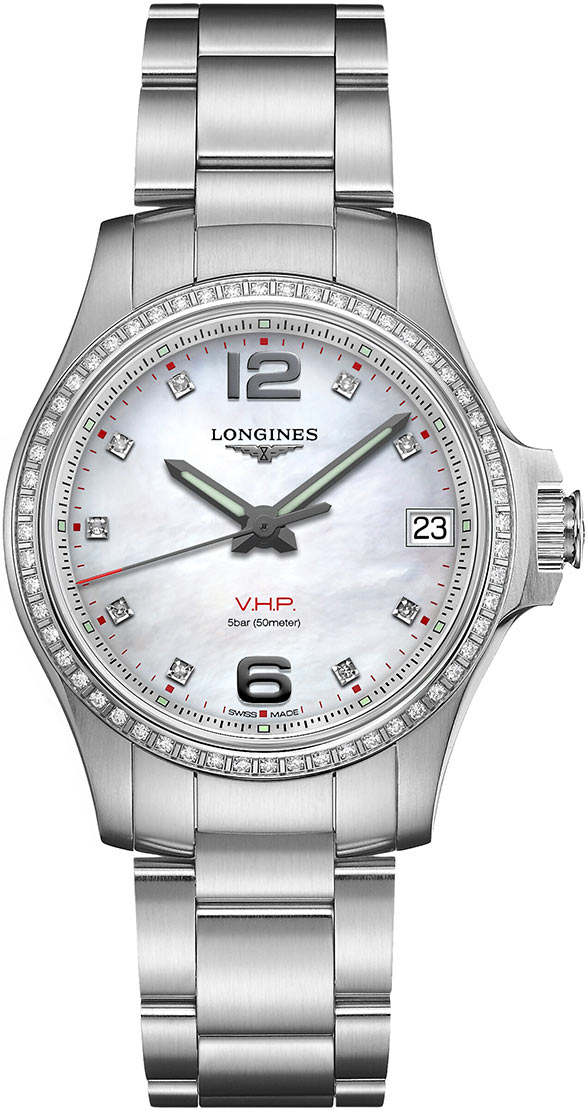 L3.316.0.87.6 L33160876 Longines Conquest V.H.P. 36mm Ladies Watch