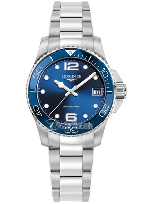 L3.370.4.96.6 L33704966 Longines HydroConquest Quartz 32mm Ladies Watch