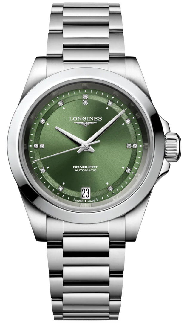 L3.430.4.07.6 L34304076 Longines Conquest Automatic 34mm Ladies Watch