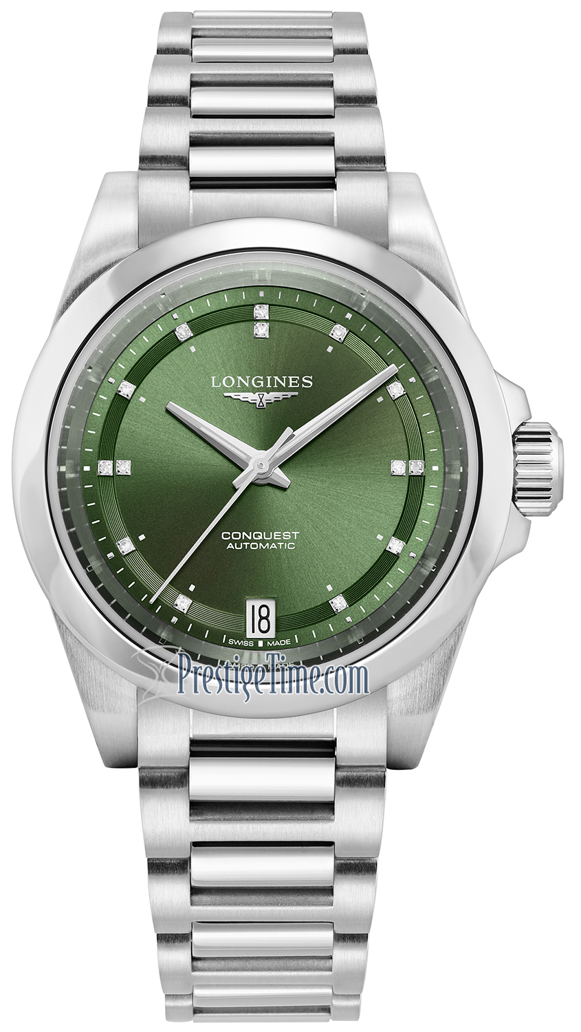 L3.430.4.07.6 L34304076 Longines Conquest Automatic 34mm Ladies Watch