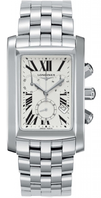 L5.680.4.71.6 Longines DolceVita Quartz Chronograph XL Mens Watch