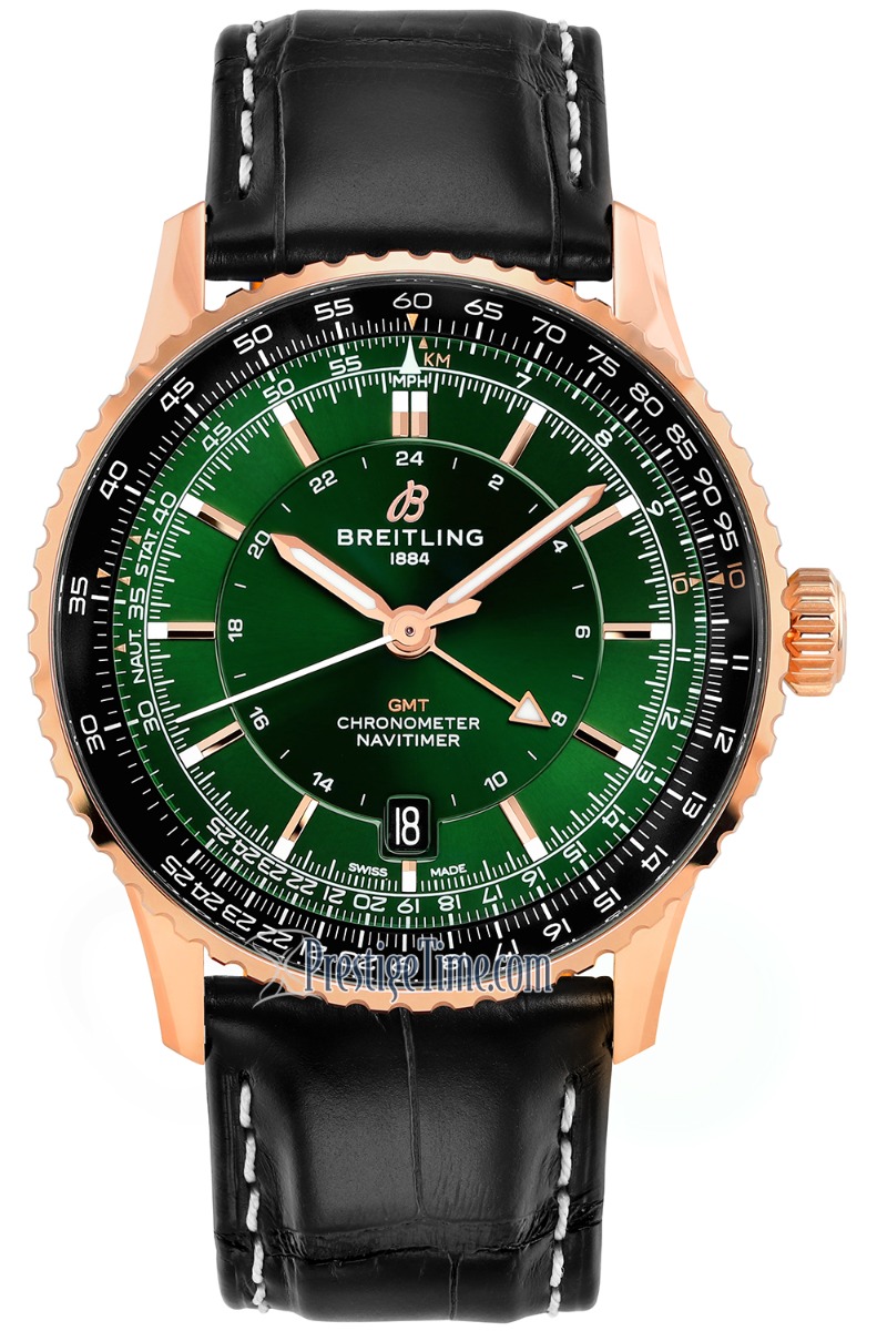 R32310251L1P1 Breitling Navitimer Automatic GMT 41mm Mens Watch