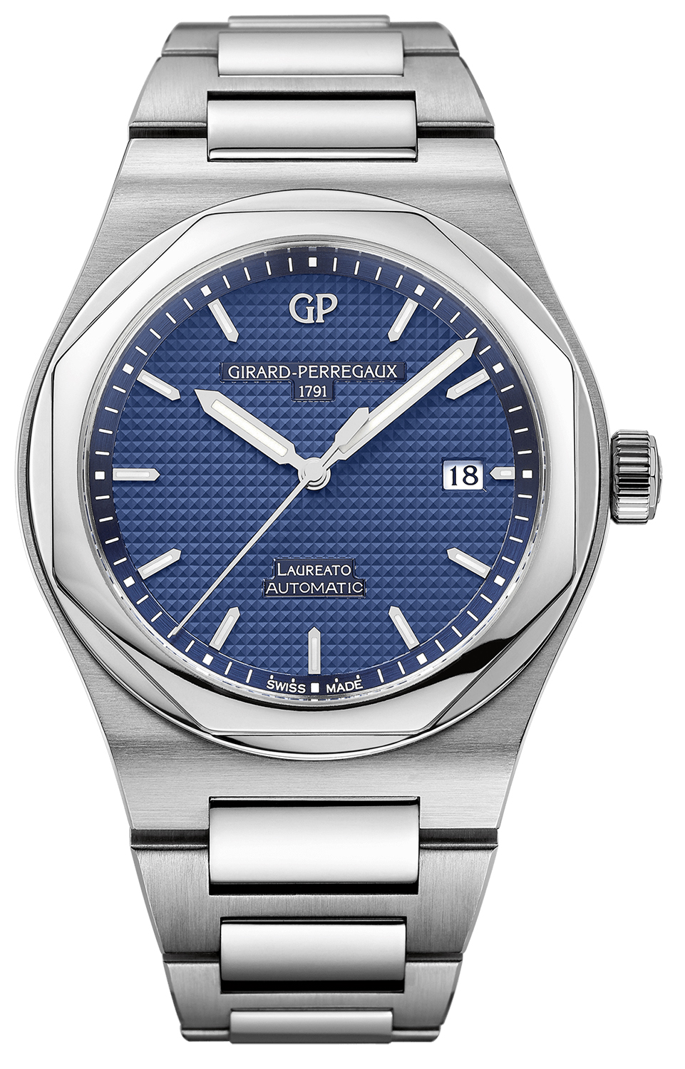 81000-11-431-11a Girard Perregaux Laureato Heritage Automatic 41mm Mens ...