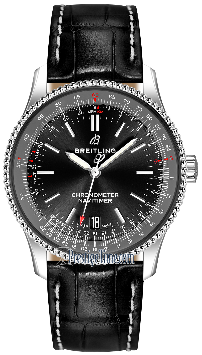 a17325241b1p1 Breitling Navitimer 1 Automatic 38 Midsize Watch