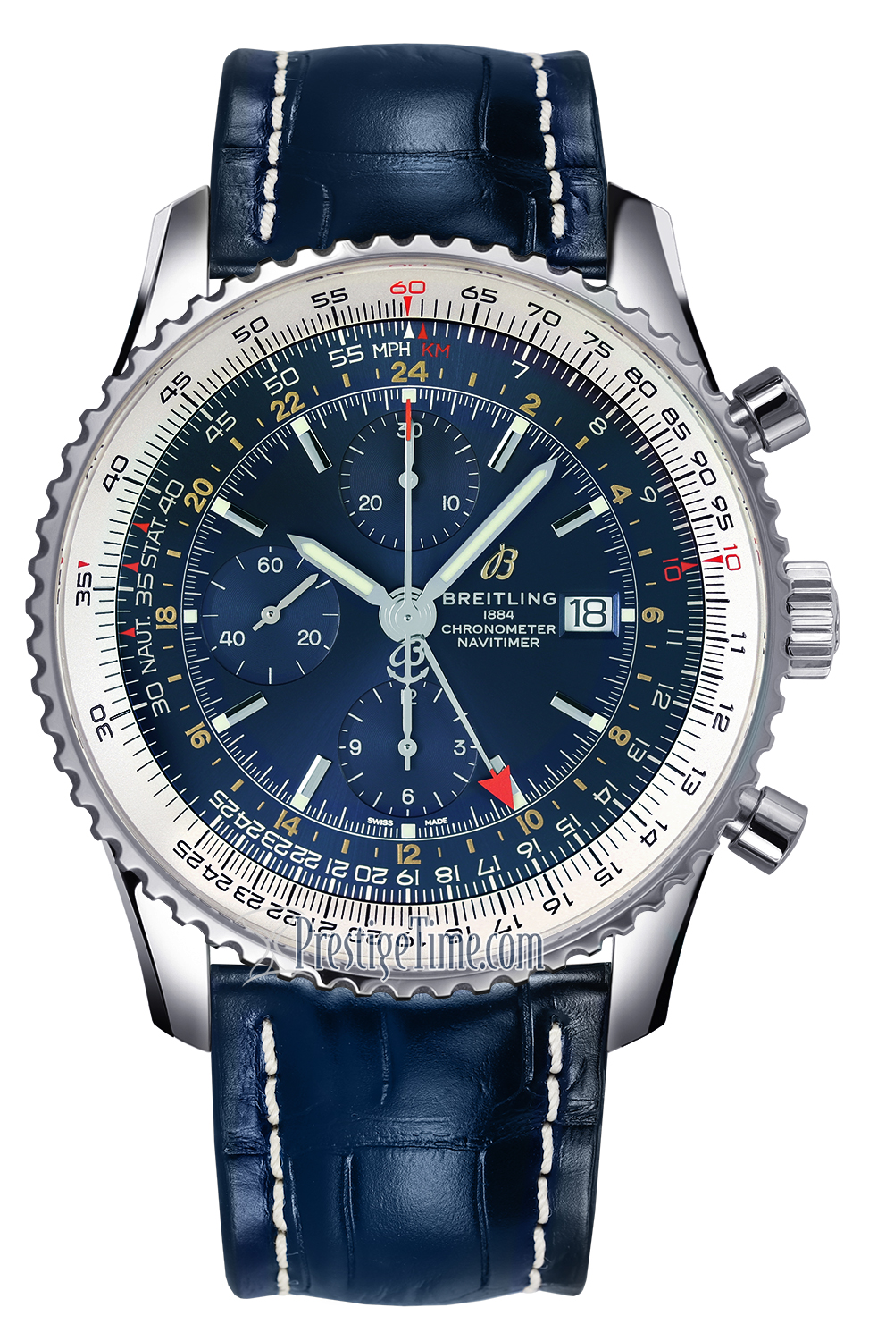 a24322121c2p1 Breitling Navitimer 1 Chronograph GMT 46 Mens Watch