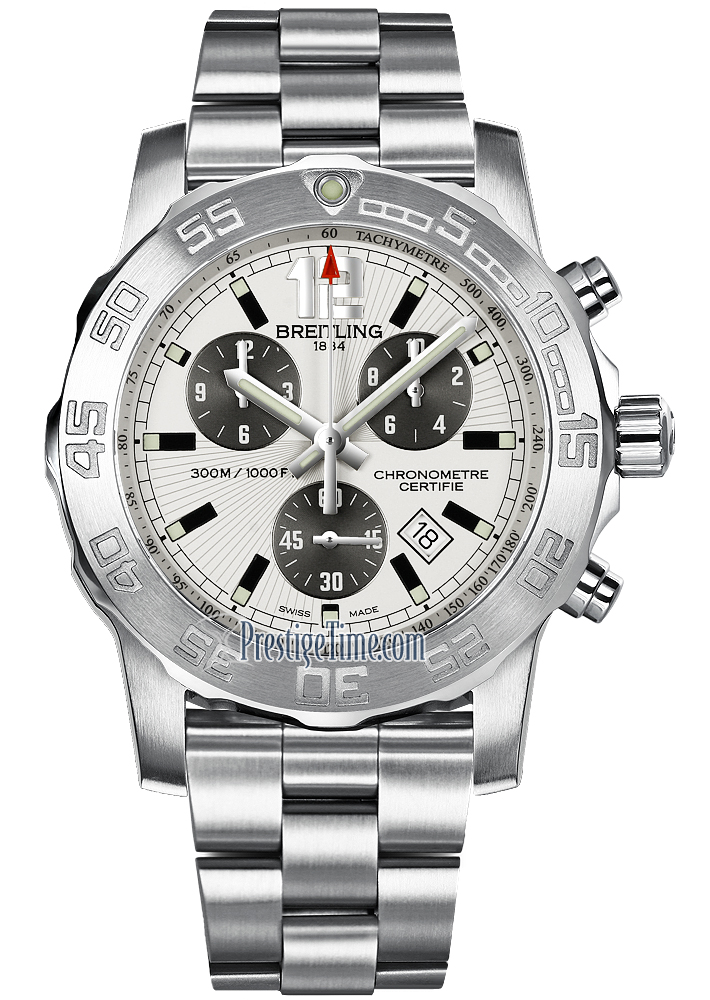 a7338710/g742-ss Breitling Colt Chronograph II Mens Watch