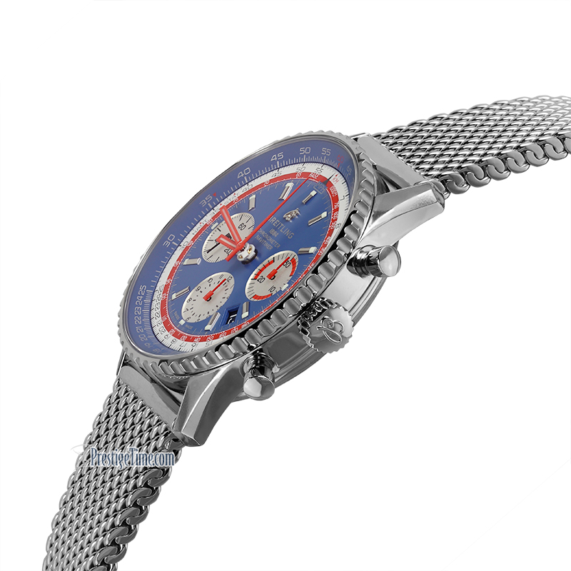 ab01212b1c1a1 PAN AM Breitling Navitimer 1 B01 Chronograph 43 Mens Watch