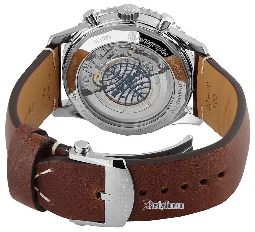 ab01212b1c1x2 PAN AM Breitling Navitimer 1 B01 Chronograph 43 Mens Watch