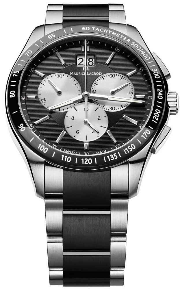 mi1028-ss002-331 Maurice Lacroix Miros Quartz Chronograph Mens Watch