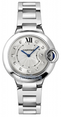 w4bb0016 Cartier Ballon Bleu 33mm Ladies Watch