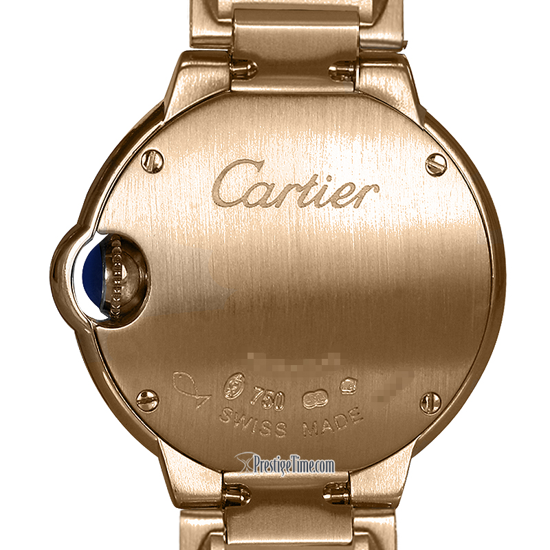 wjbb0016 Cartier Ballon Bleu 28mm Ladies Watch