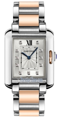 wt100032 Cartier Tank Anglaise Quartz Medium Ladies Watch
