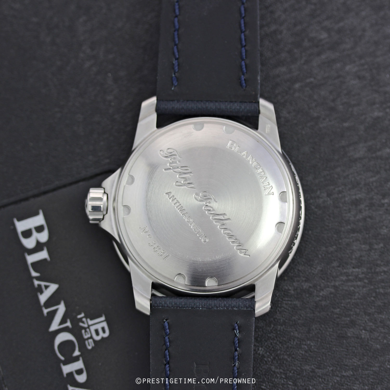 Pre-owned Blancpain Fifty Fathoms Automatic 5015d-1140-52b