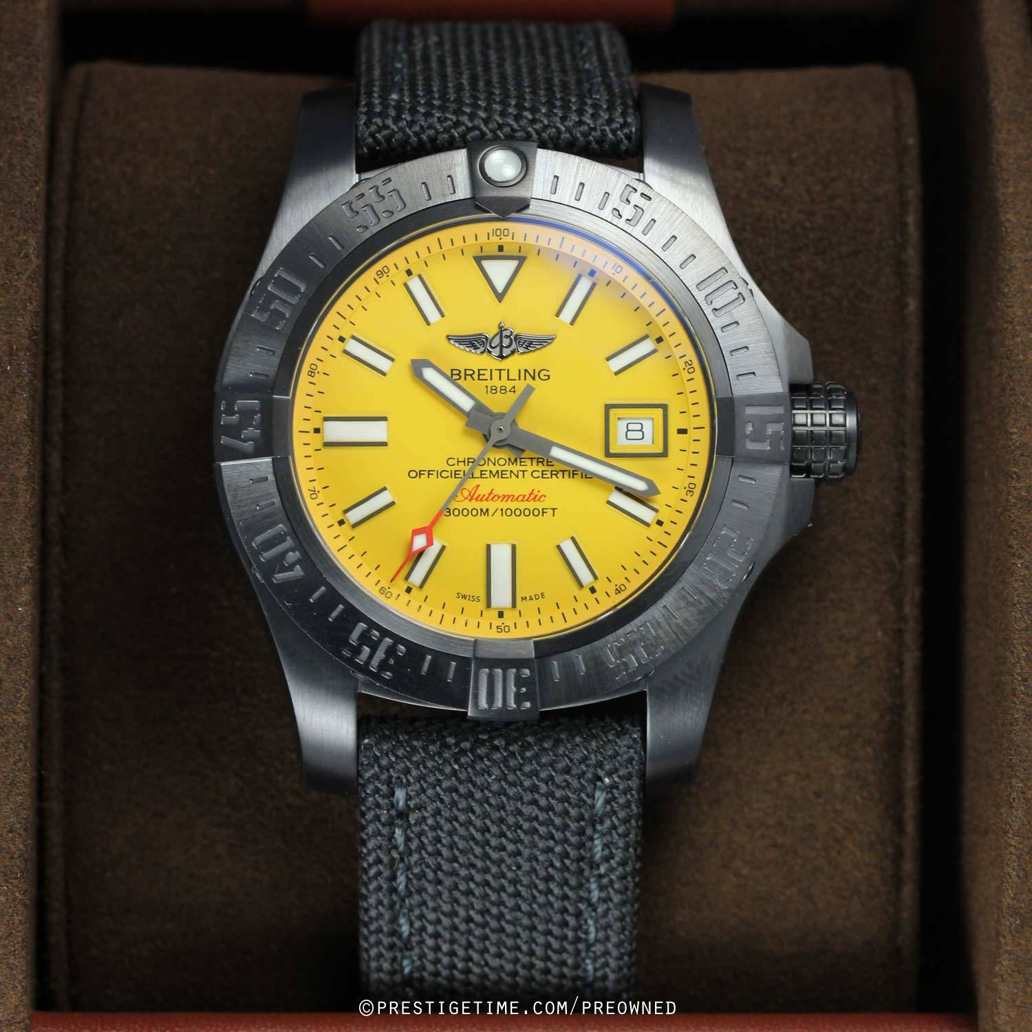 Pre-owned Breitling Avenger II Seawolf m17331e2/i530/109w.m