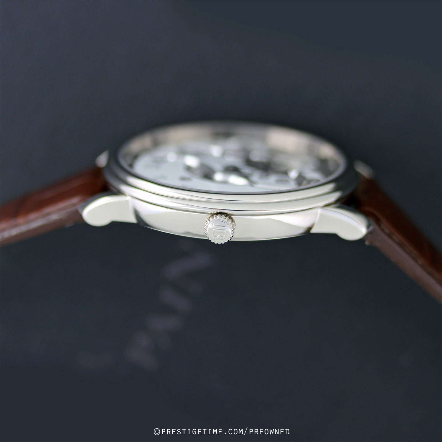 Pre-owned Blancpain Villeret Inverse Movement 43mm 6616-1527-55b