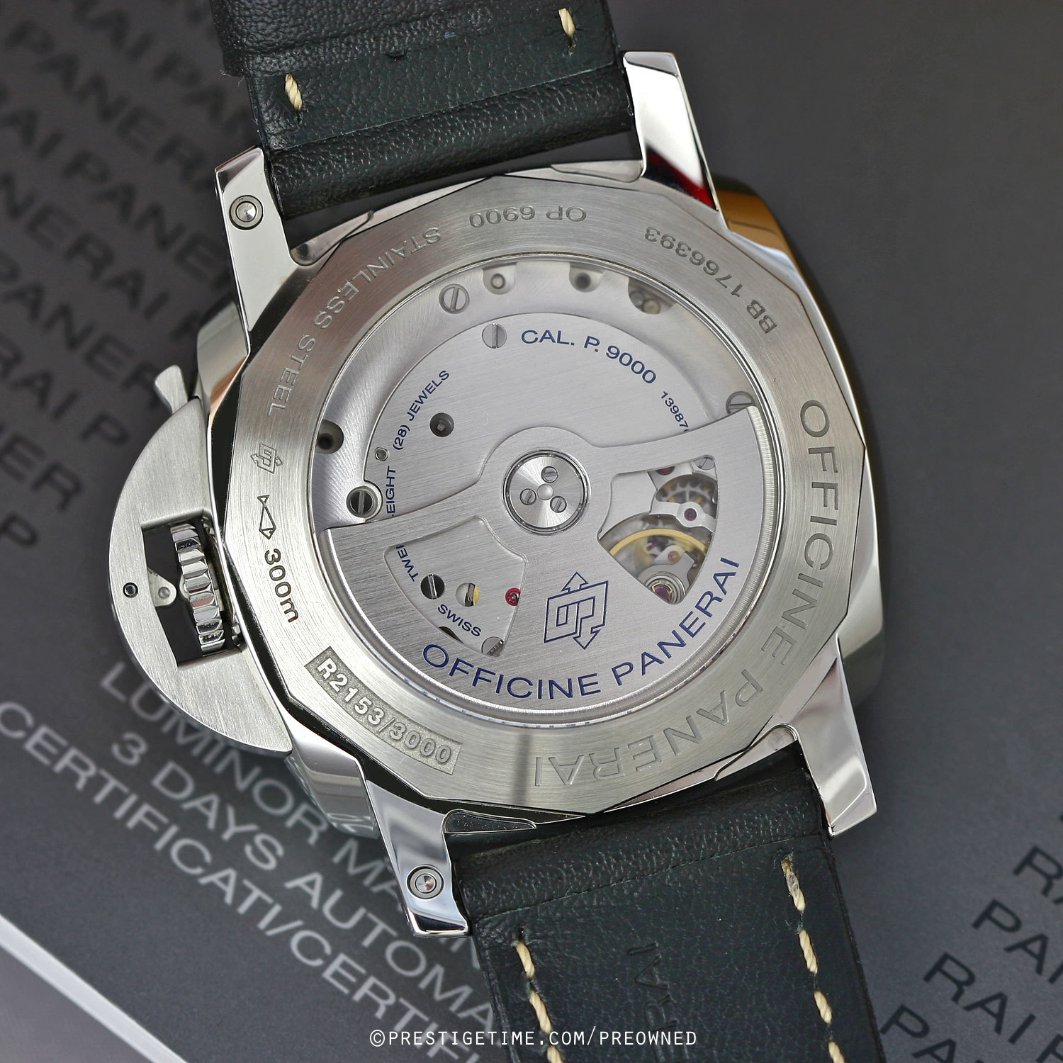 Pre-owned Panerai Luminor Marina 1950 3 Days Automatic 44mm pam00359