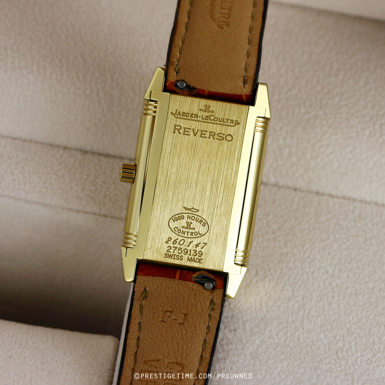 Pre-owned Jaeger LeCoultre Reverso Lady Quartz 2611410