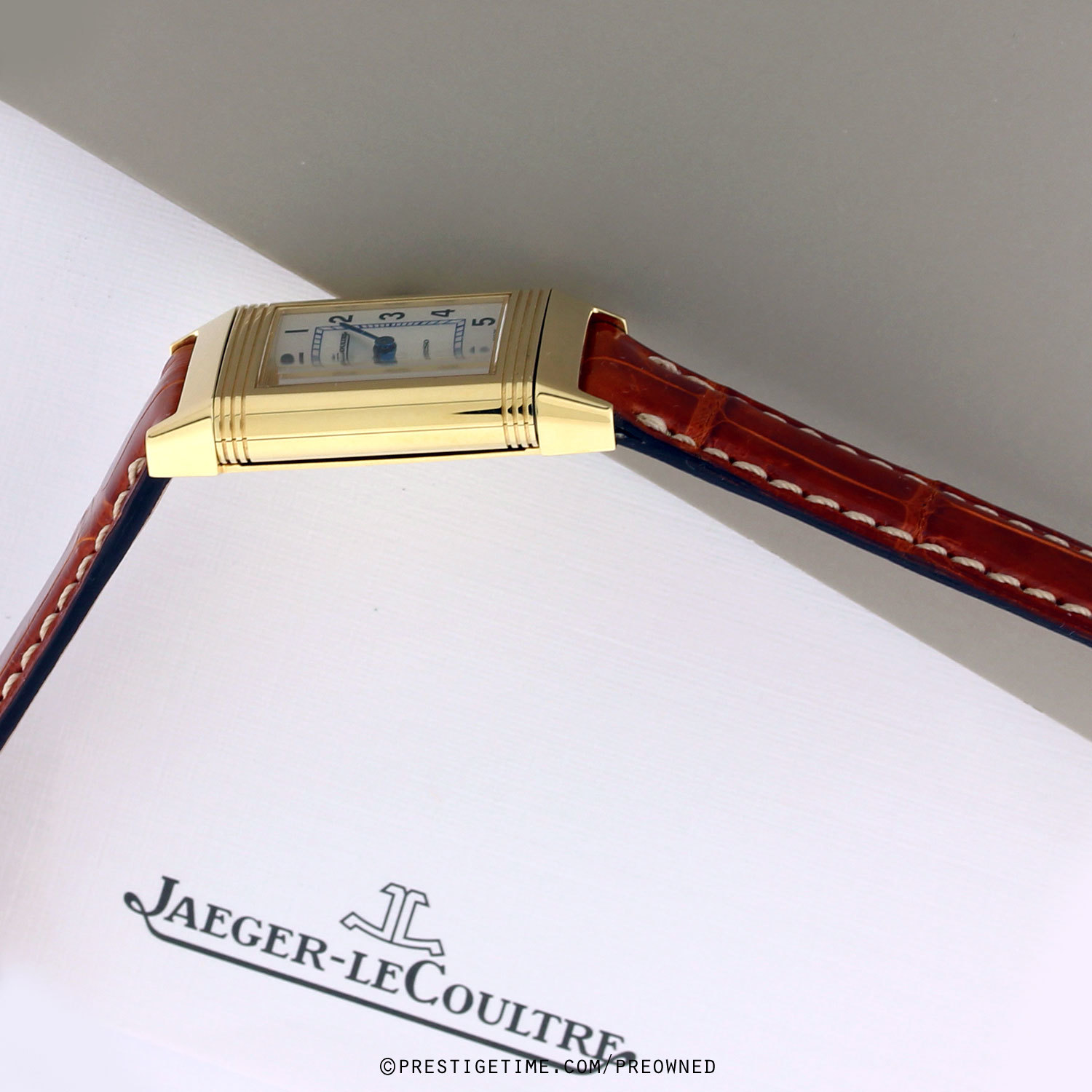 Pre-owned Jaeger LeCoultre Reverso Lady Quartz 2611410