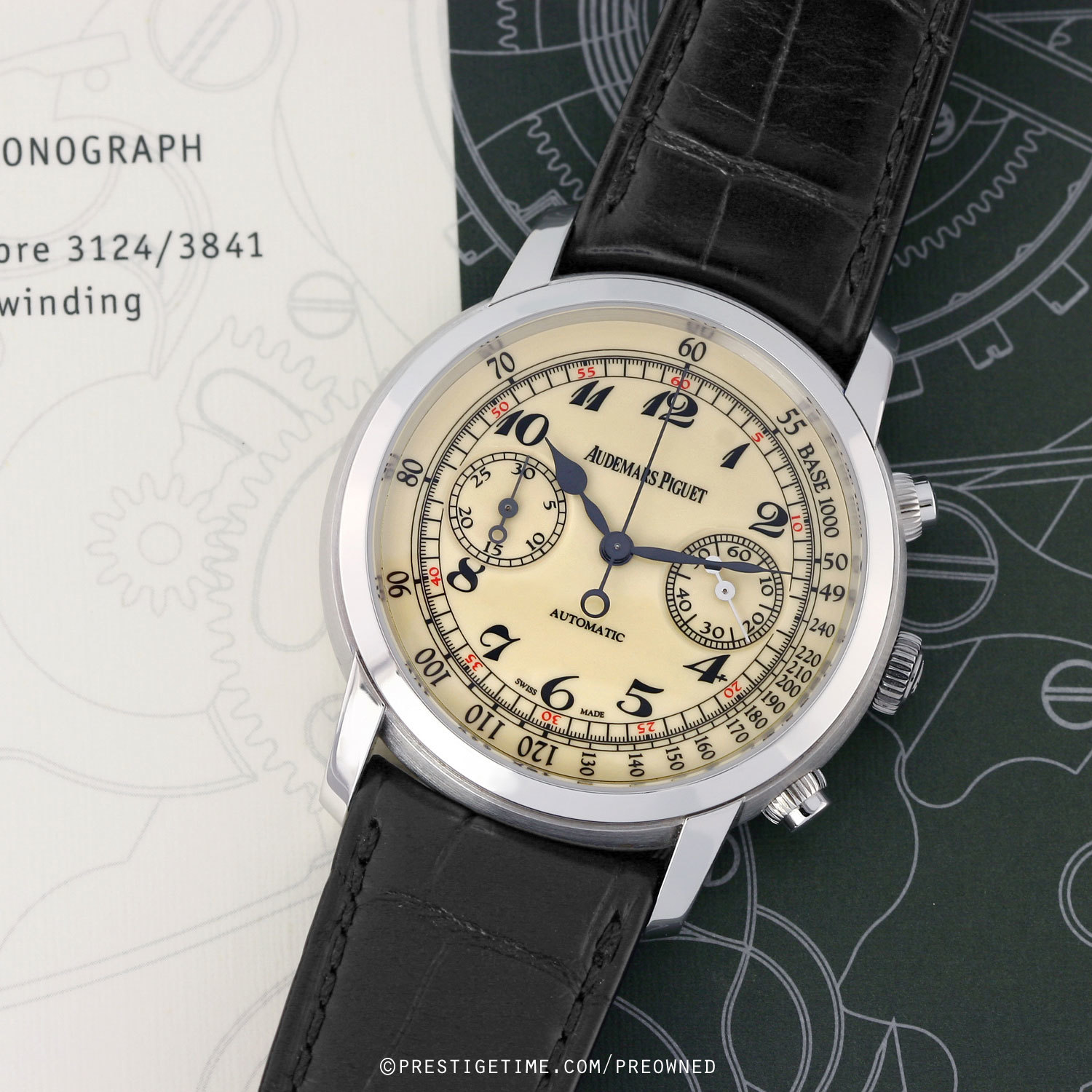 Pre-owned Audemars Piguet Jules Audemars Automatic Chronograph 26100bc ...