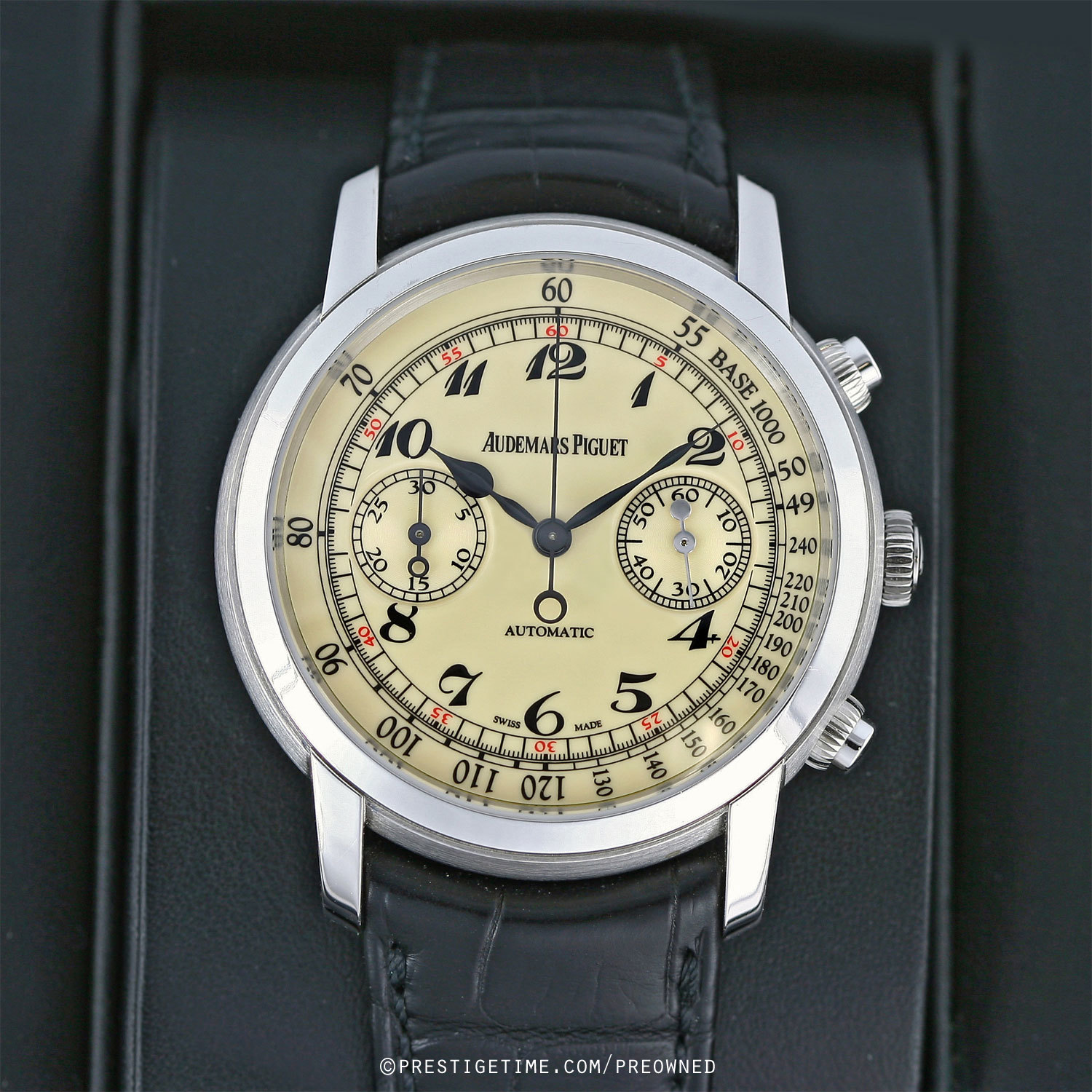 Pre-owned Audemars Piguet Jules Audemars Automatic Chronograph 26100bc ...