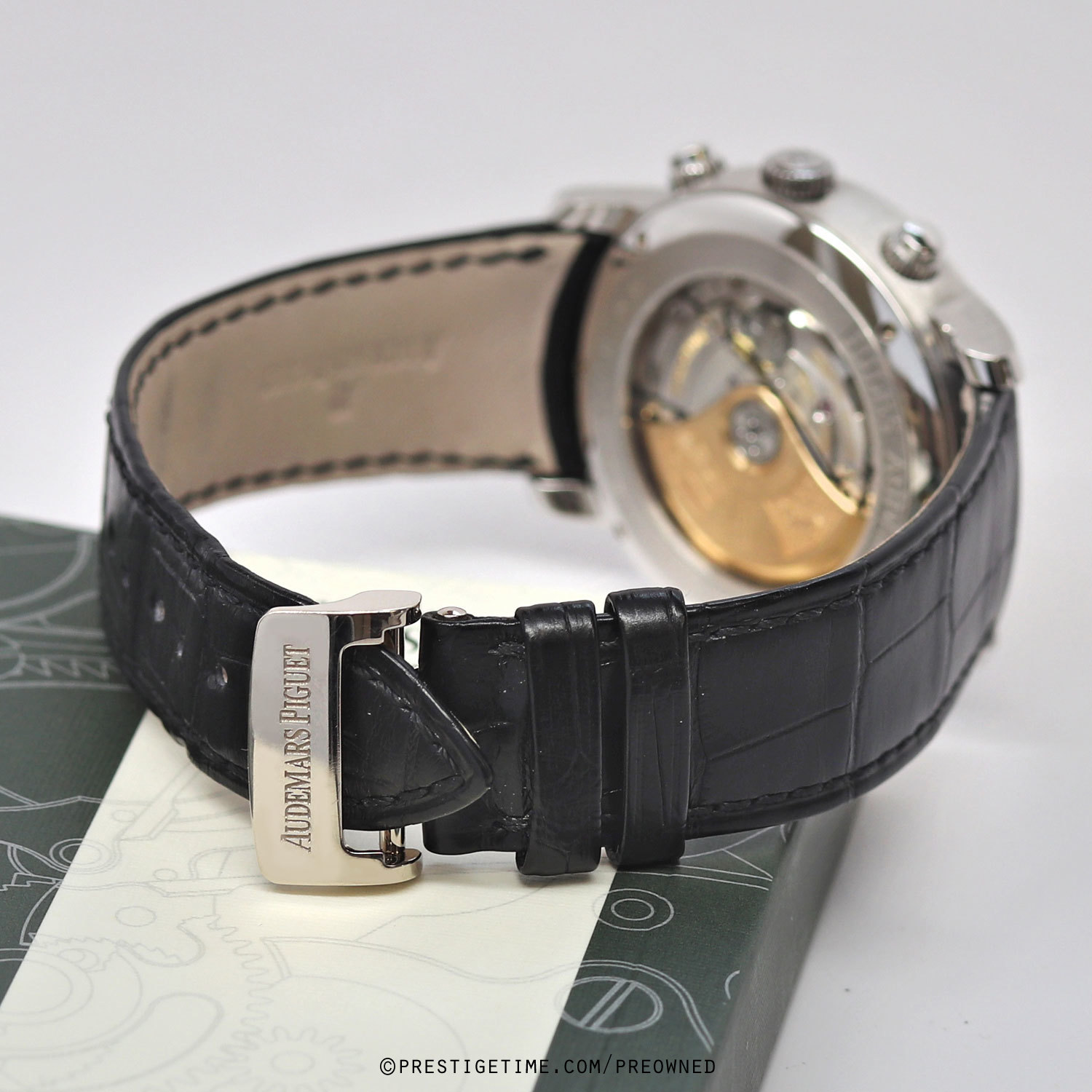 Pre-owned Audemars Piguet Jules Audemars Automatic Chronograph 26100bc ...