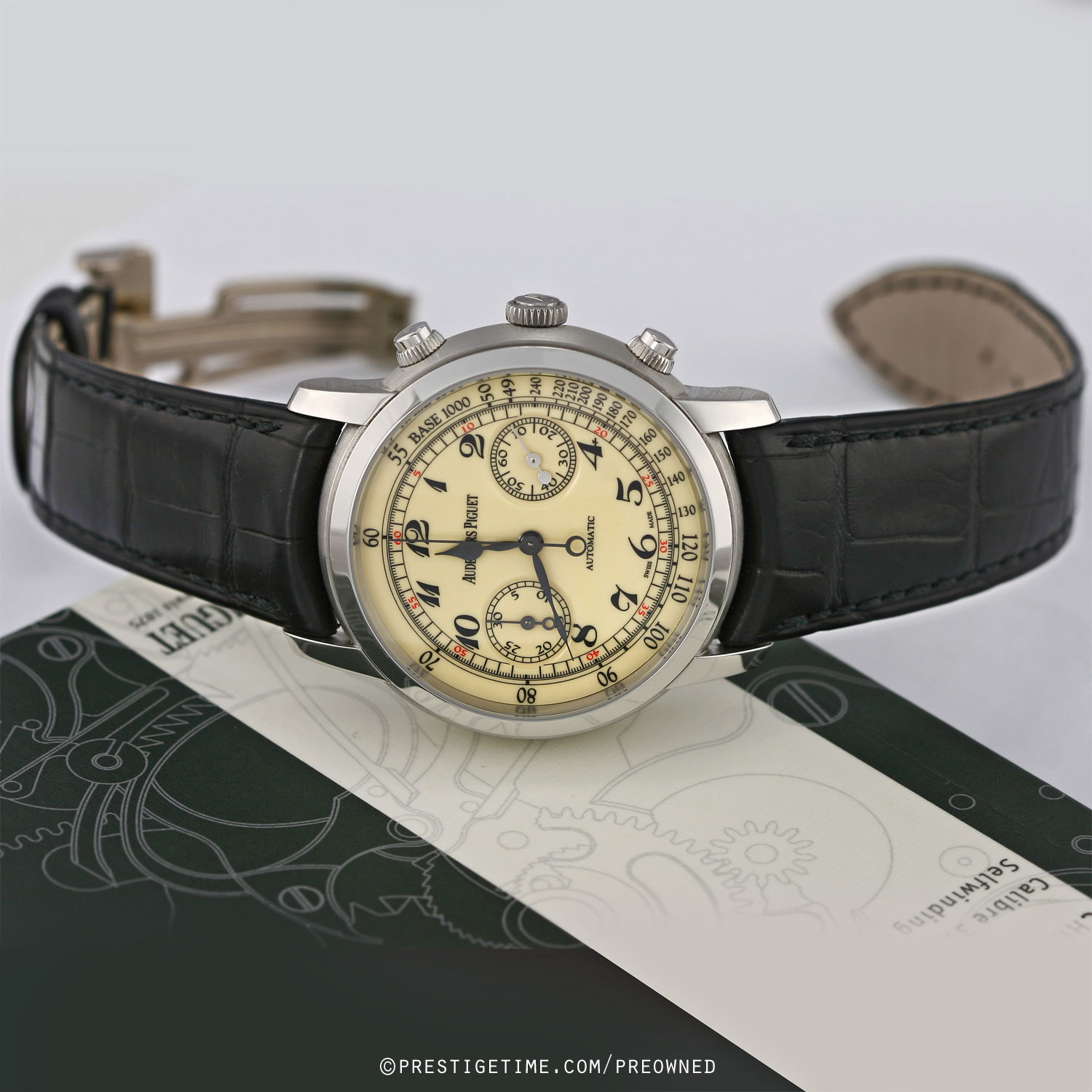 Pre-owned Audemars Piguet Jules Audemars Automatic Chronograph 26100bc ...