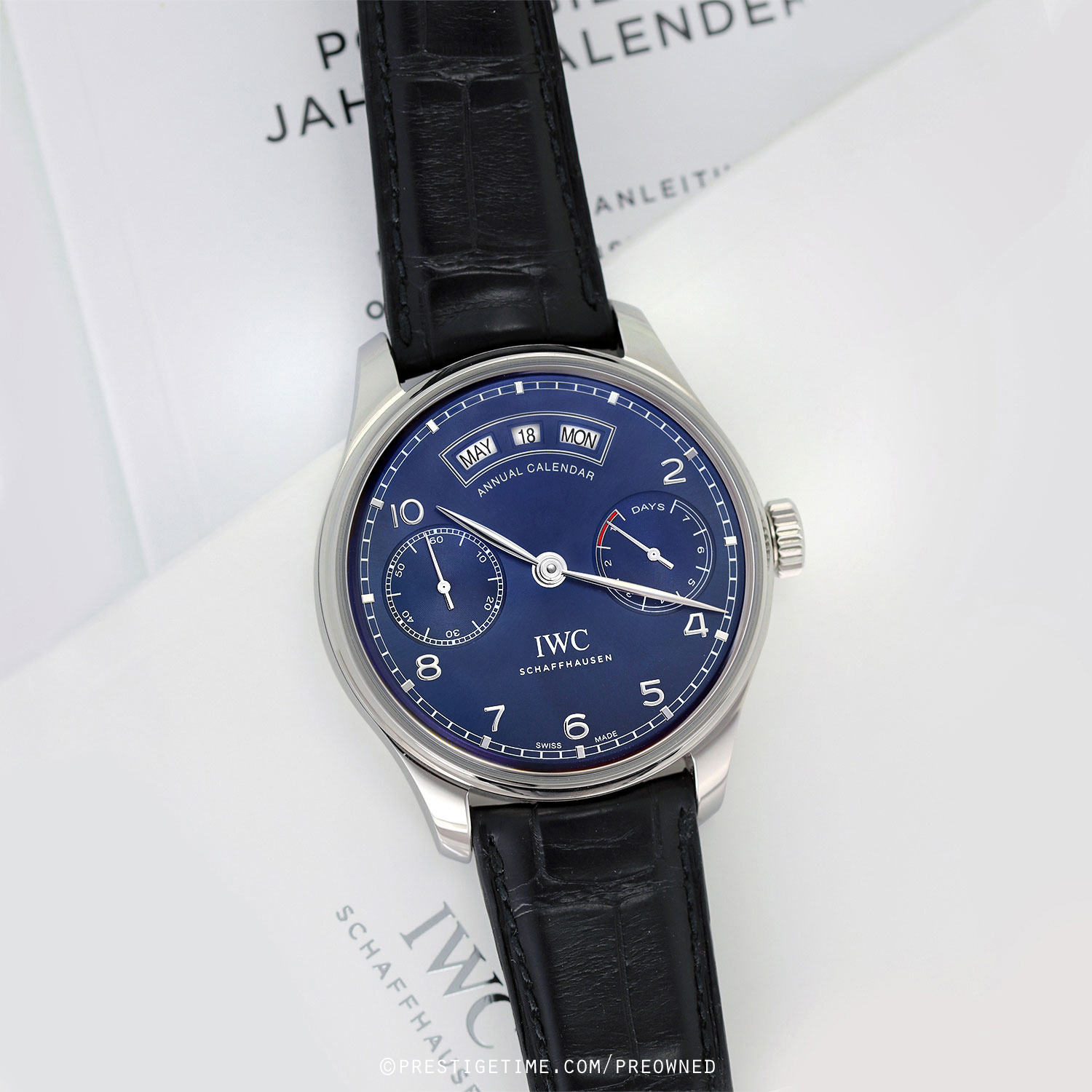 Pre-owned IWC Portugieser Annual Calendar iw503502