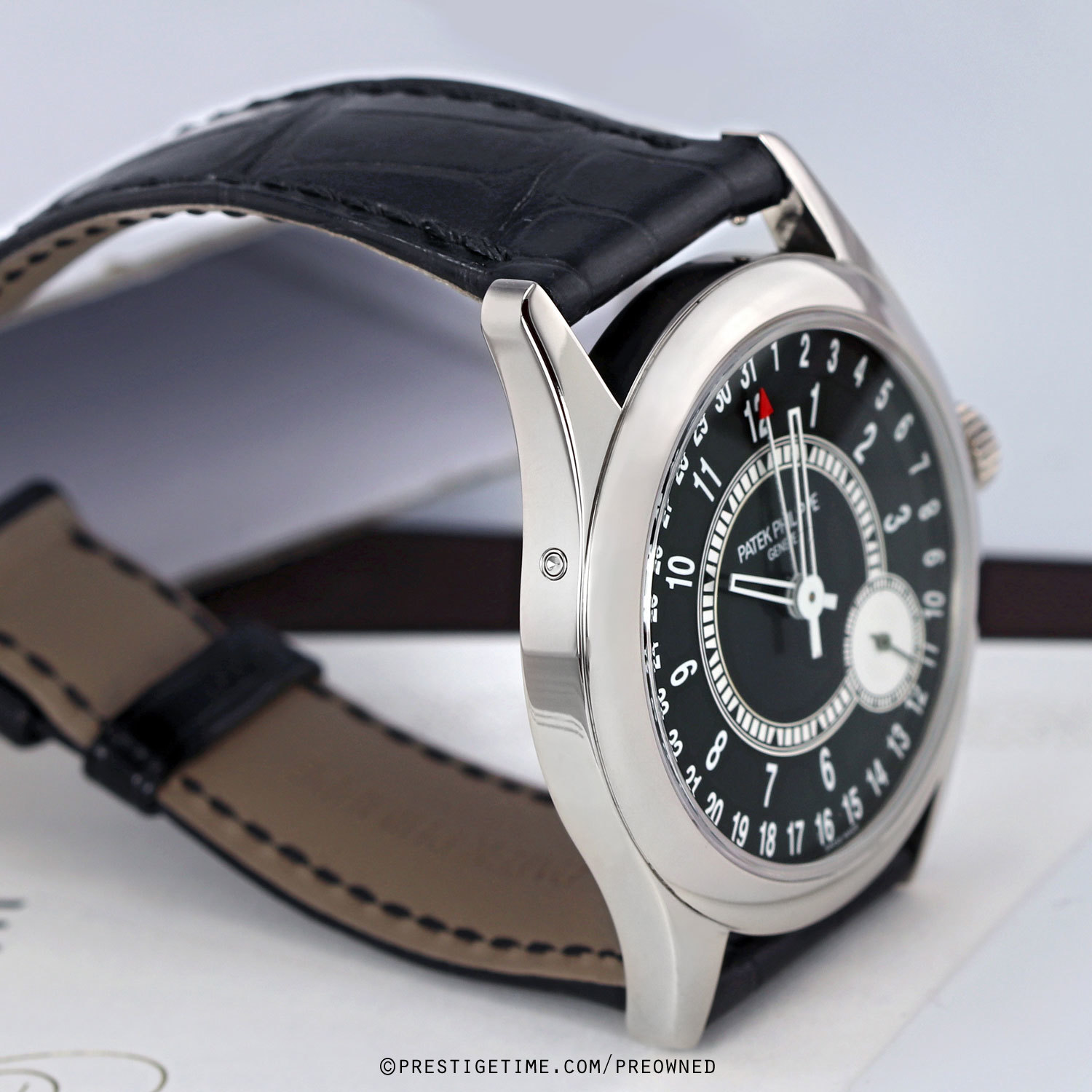 Pre-owned Patek Philippe Calatrava Automatic 6006g-001