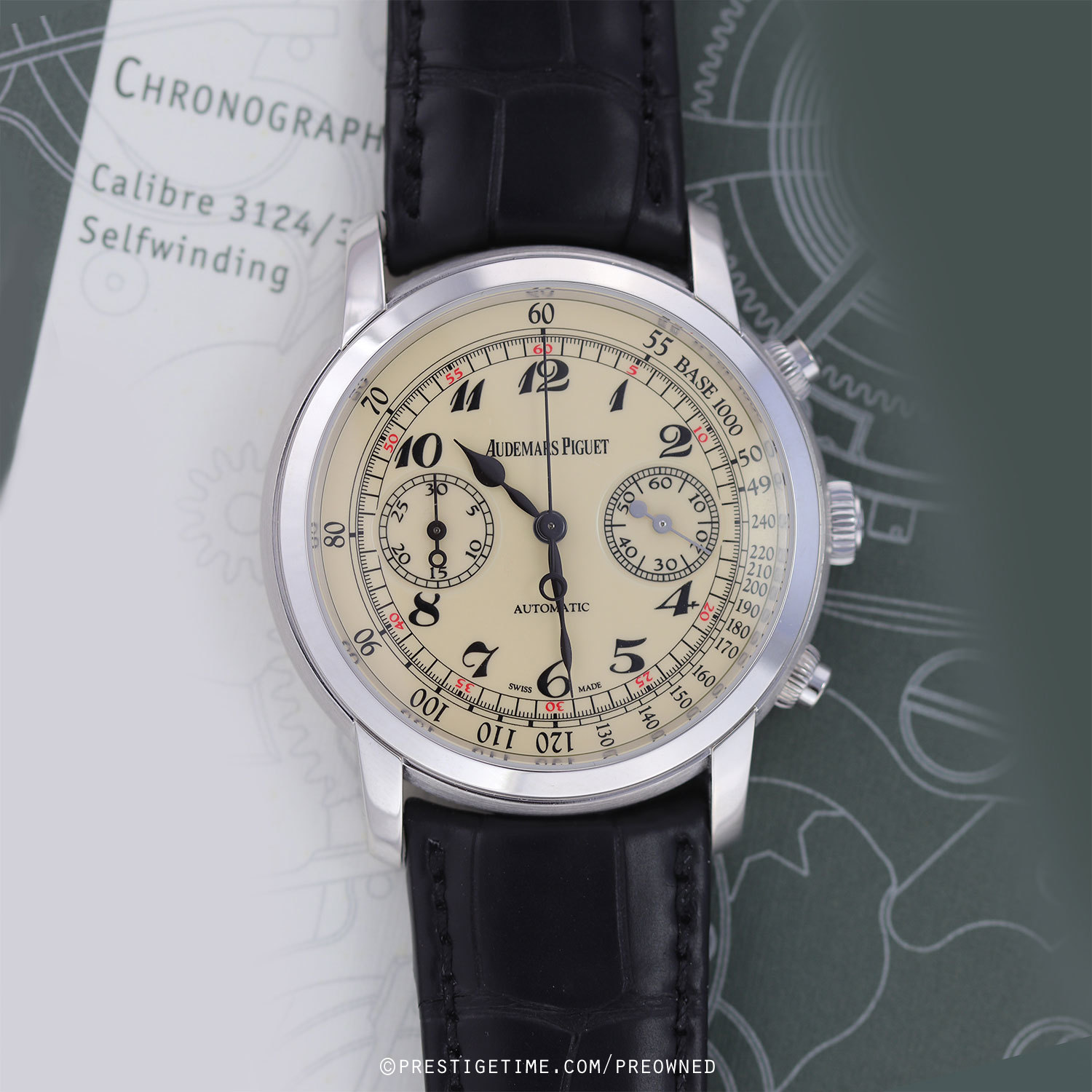 Pre-owned Audemars Piguet Jules Audemars Automatic Chronograph 26100bc ...