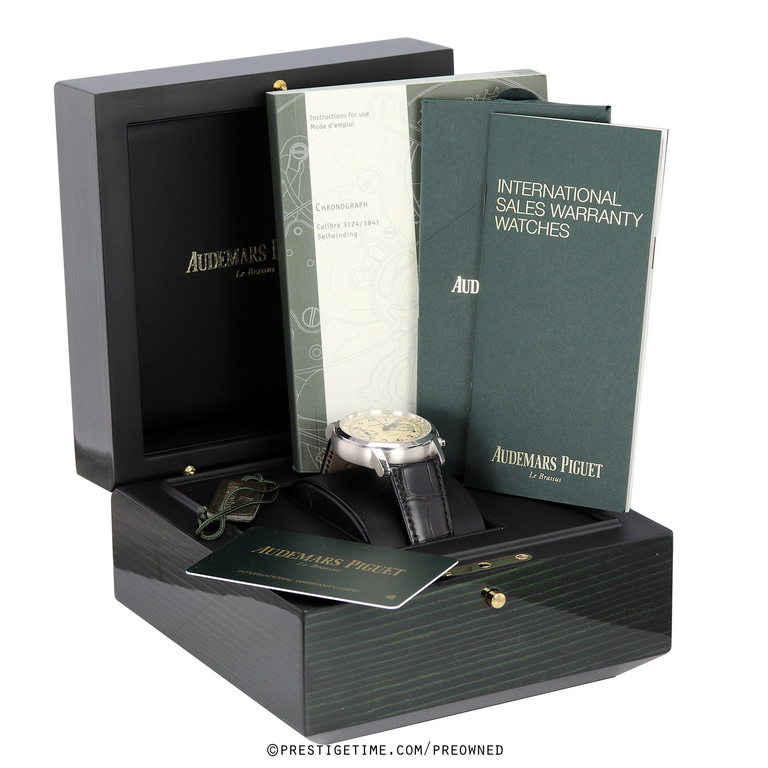 Pre-owned Audemars Piguet Jules Audemars Automatic Chronograph 26100bc ...