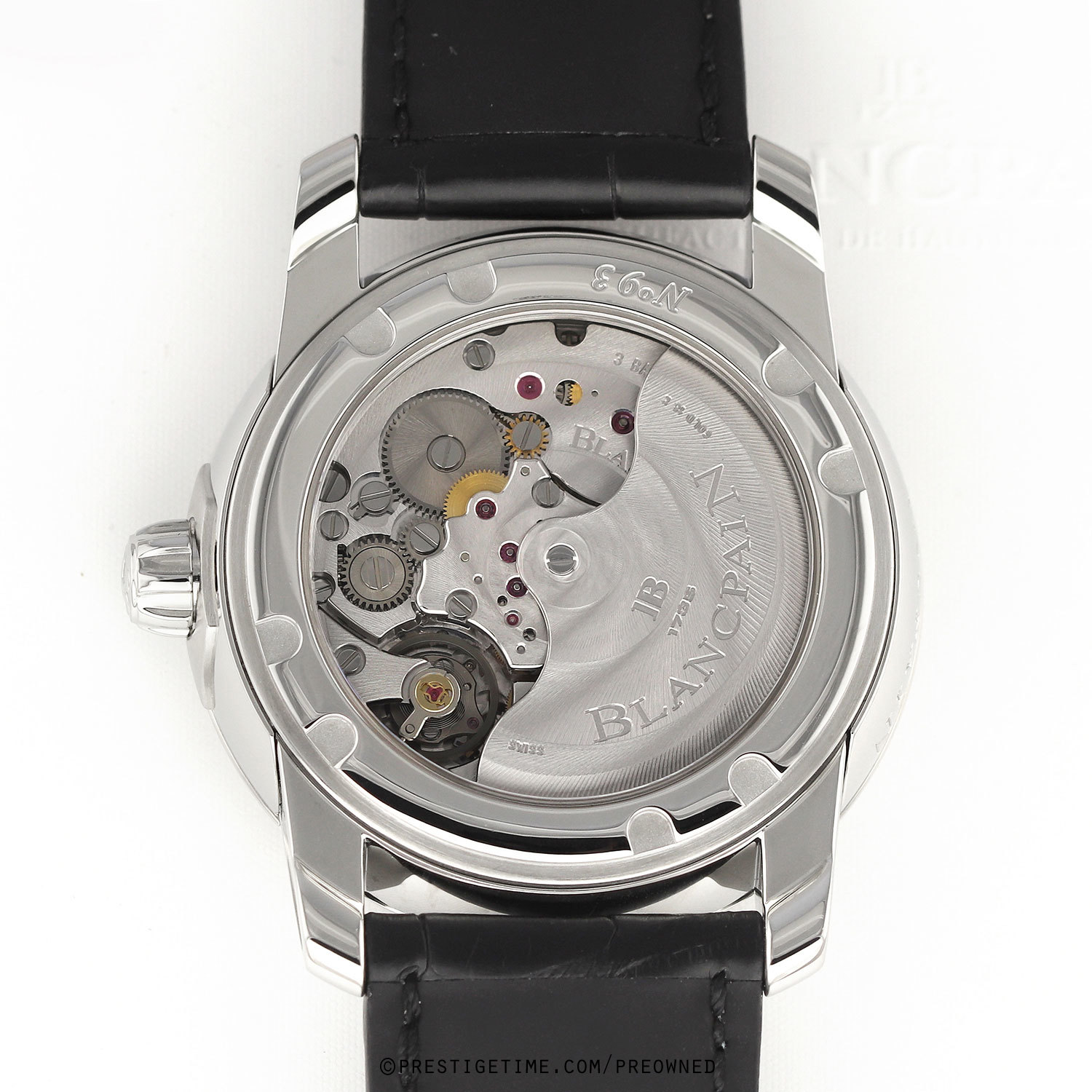 Pre-owned Blancpain L-Evolution Automatic 8 Days 8805-1134-53b