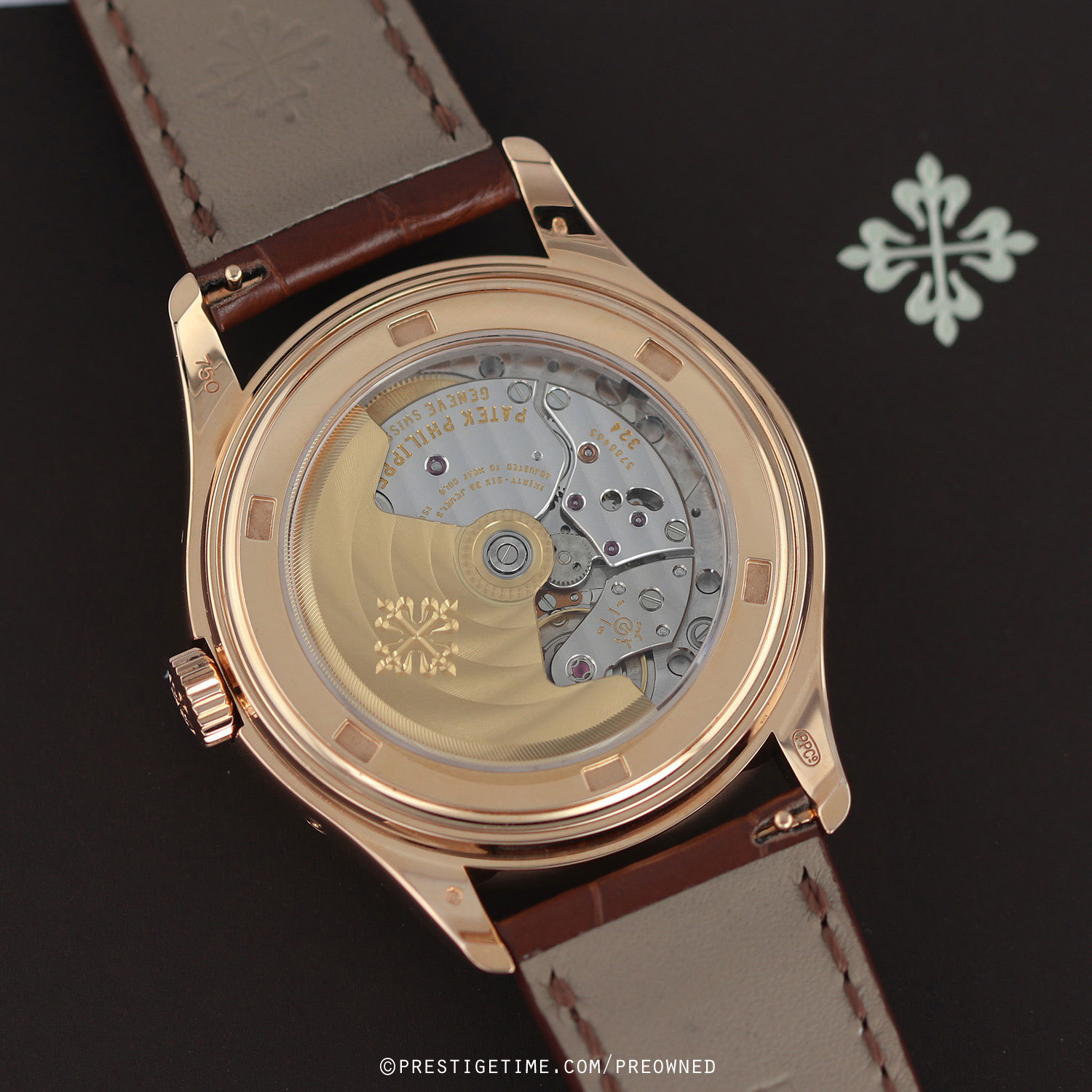 Pre-owned Patek Philippe Annual Calendar Moonphase 5146r-001