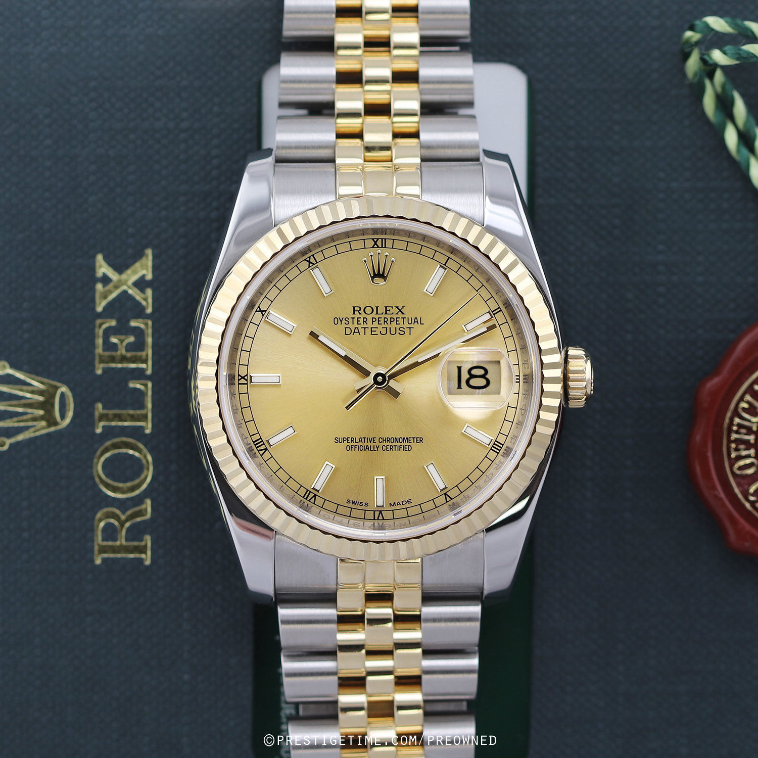 Pre-owned Rolex Datejust 36mm 116233