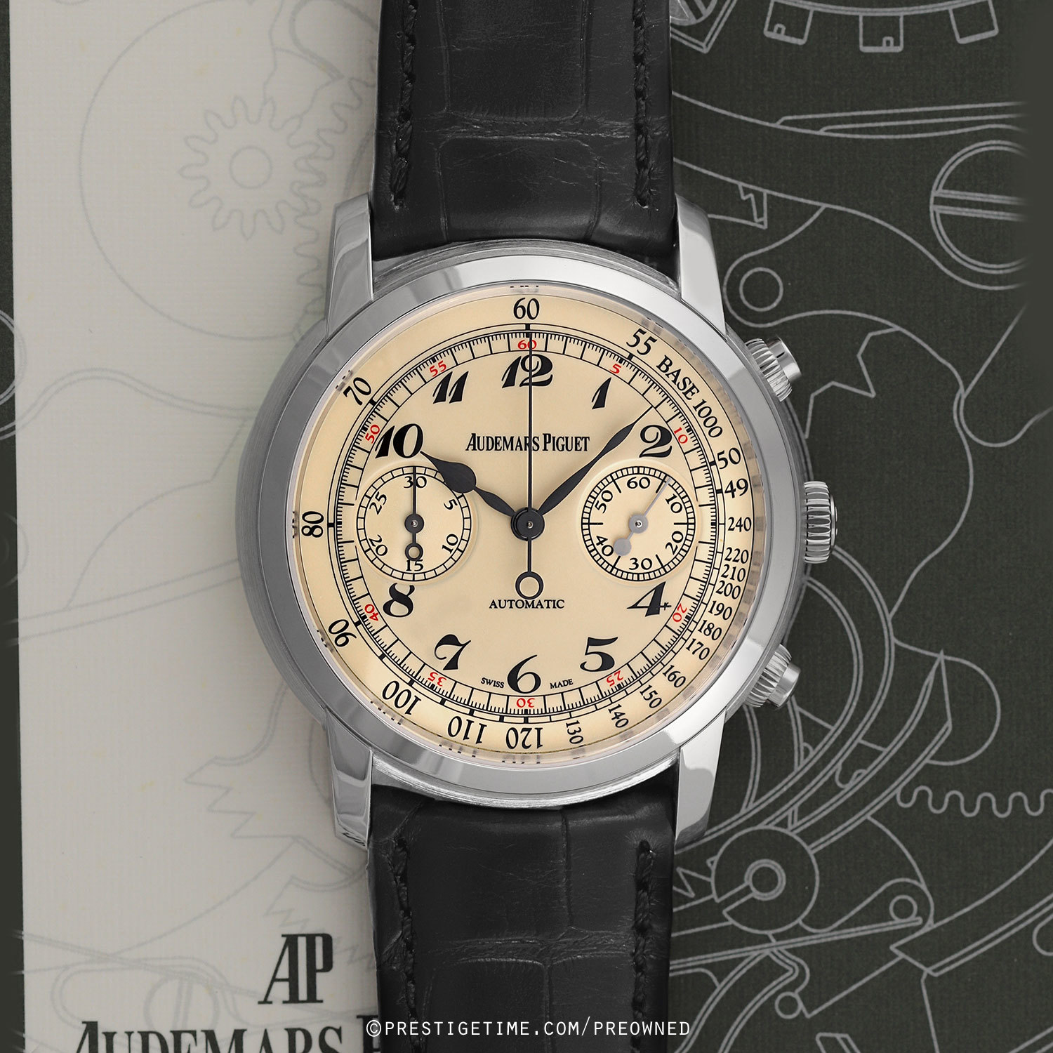 Pre-owned Audemars Piguet Jules Audemars Automatic Chronograph 26100bc ...